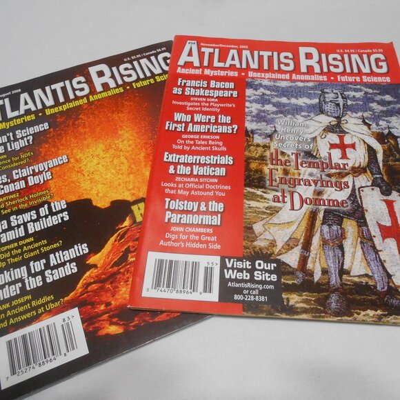 Atlantis Rising magazines | Other | 2 Vintage Atlantis Rising Magazines ...